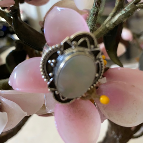 Vintage | Jewelry | Vintage 925 Mop Ring | Poshmark